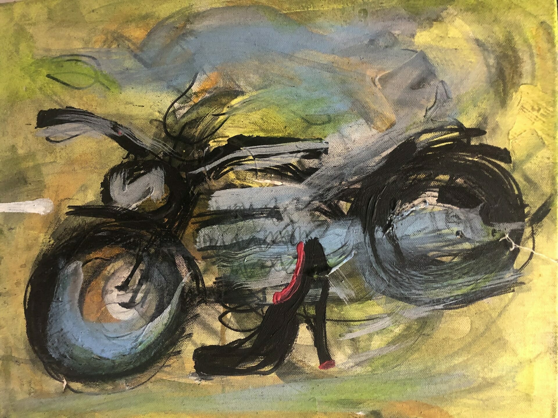 "Moto Vibes", Thomas Heller artworks at EICMA 2022 - EICMA