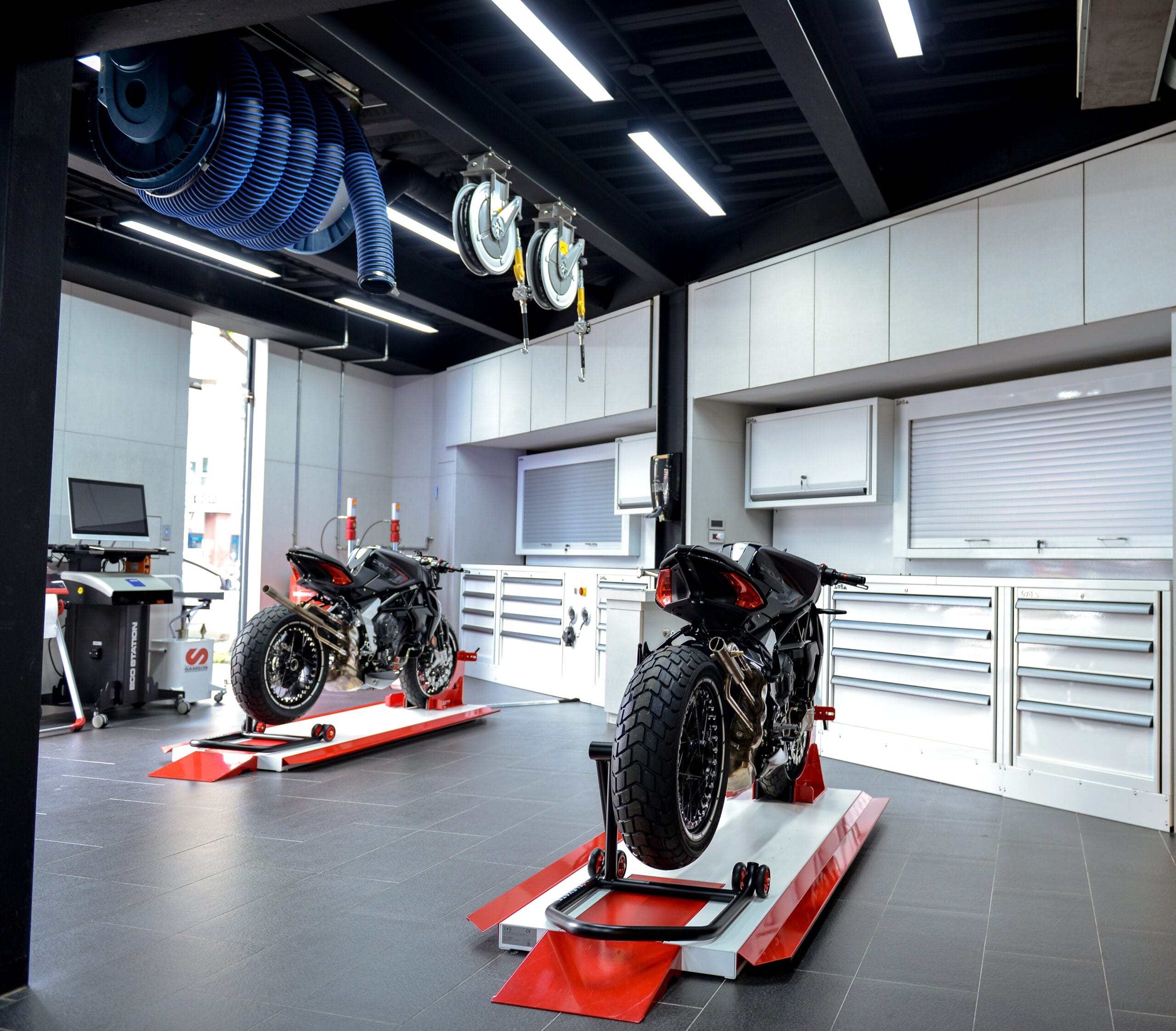 Garage Motorcycle Workshop